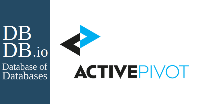 ActivePivot - Database of Databases