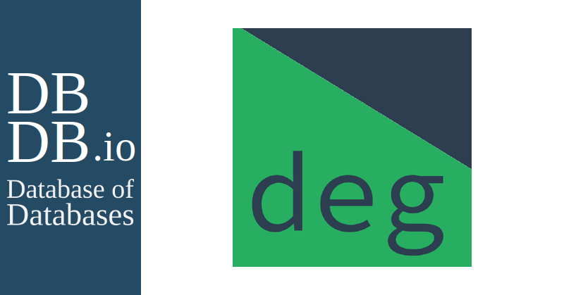DegDB - Database of Databases