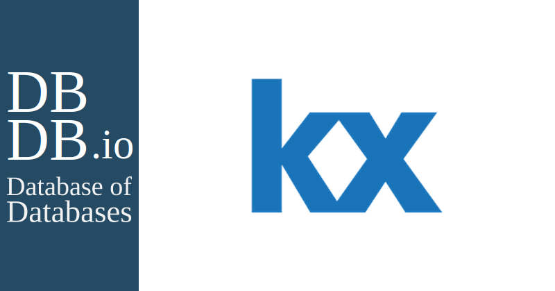 Kdb+ - Database of Databases